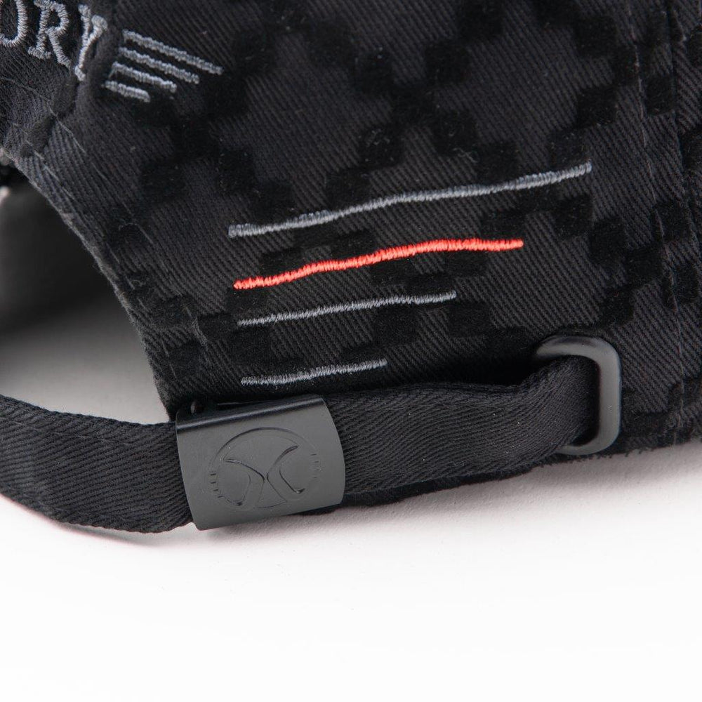 Baseball cap full flock